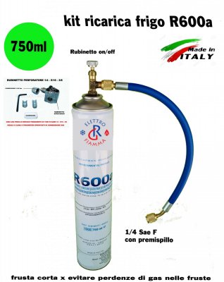 R600A GAS FRIDGE HOME RECHARGE KIT
